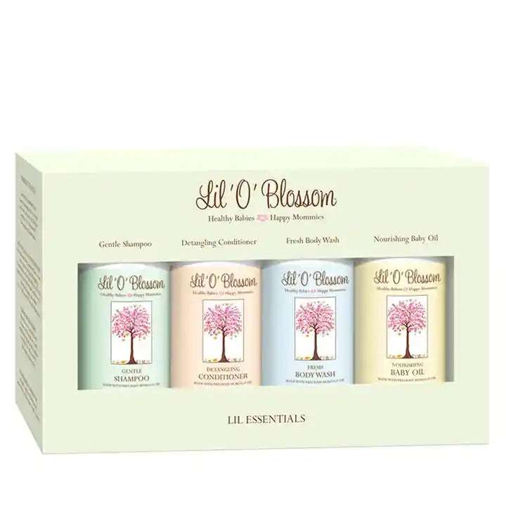 Shop Lil Essential 4 Piece Gift Set - Li'l Baby Sprouts
