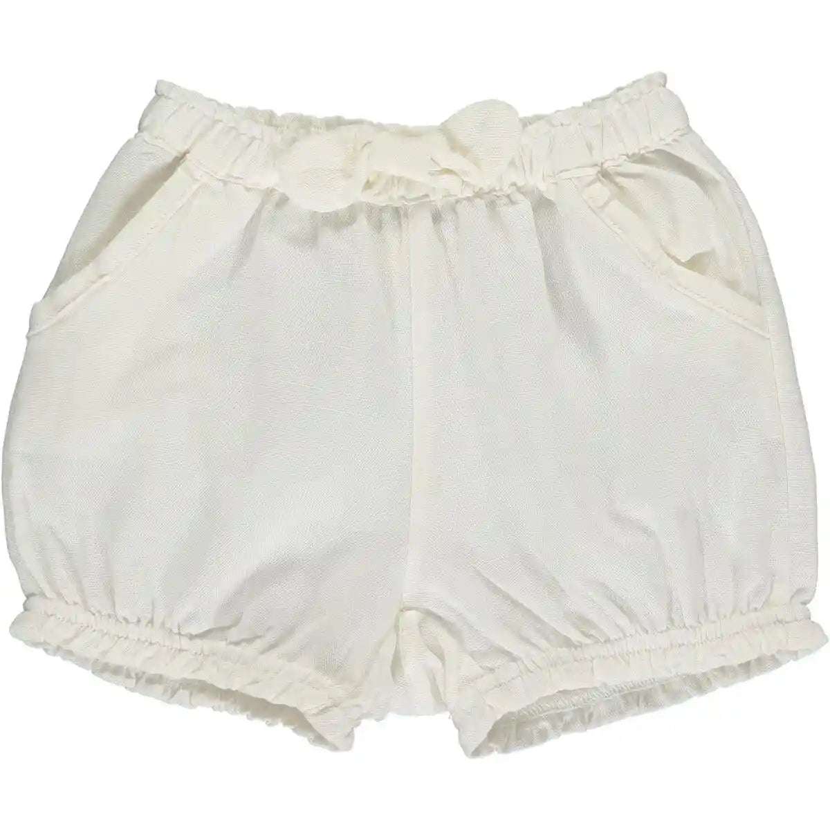 Shop Lucy Shorts White - Li'l Baby Sprouts